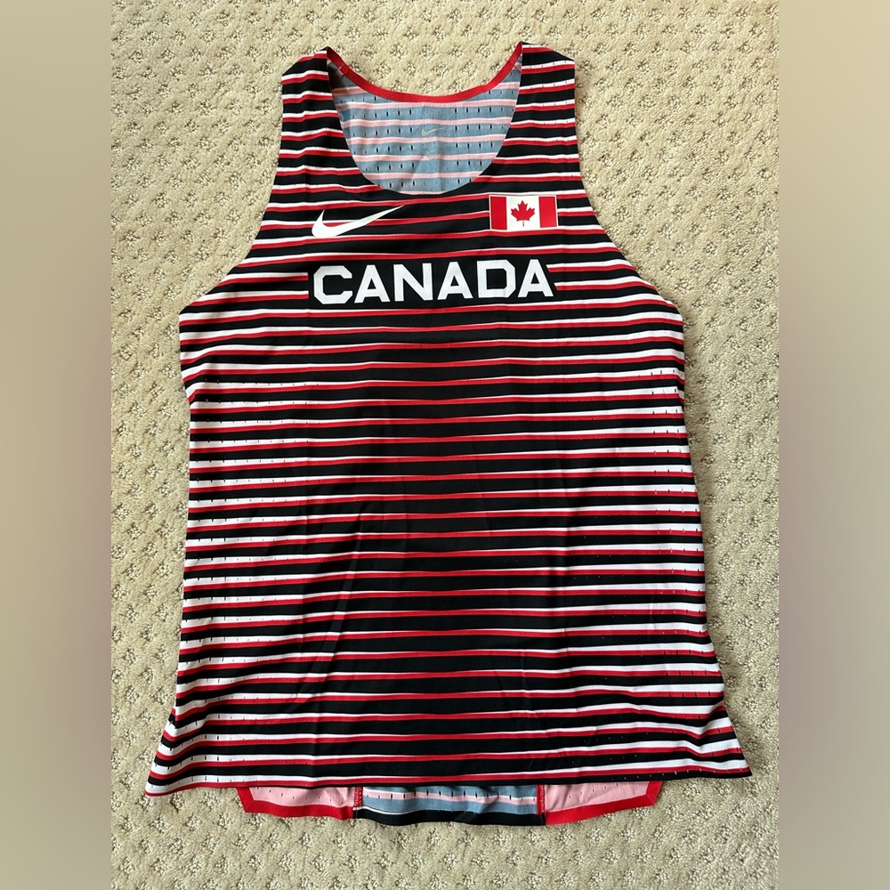 Nike Pro Elite Olympic Canada Track & Field Singlet 2… - Gem